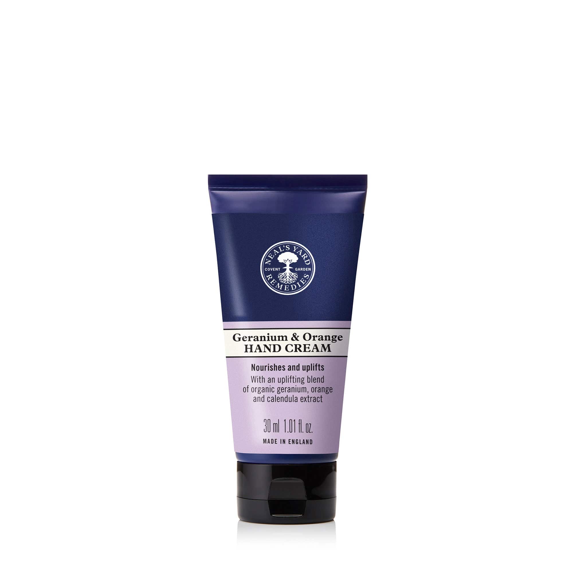Geranium & Orange Hand Cream 30ml – Neal's Yard Remedies
